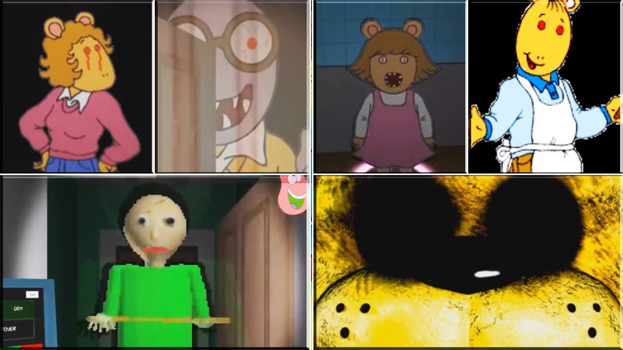 Arthur S Nightmare All Jumpscares Youtube