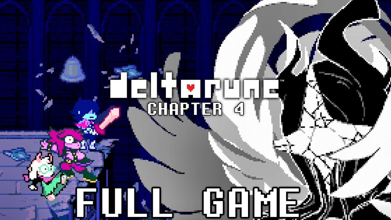 Deltarune Chapter 4 Gameplay Walkthrough Full Game 4k 60fps No