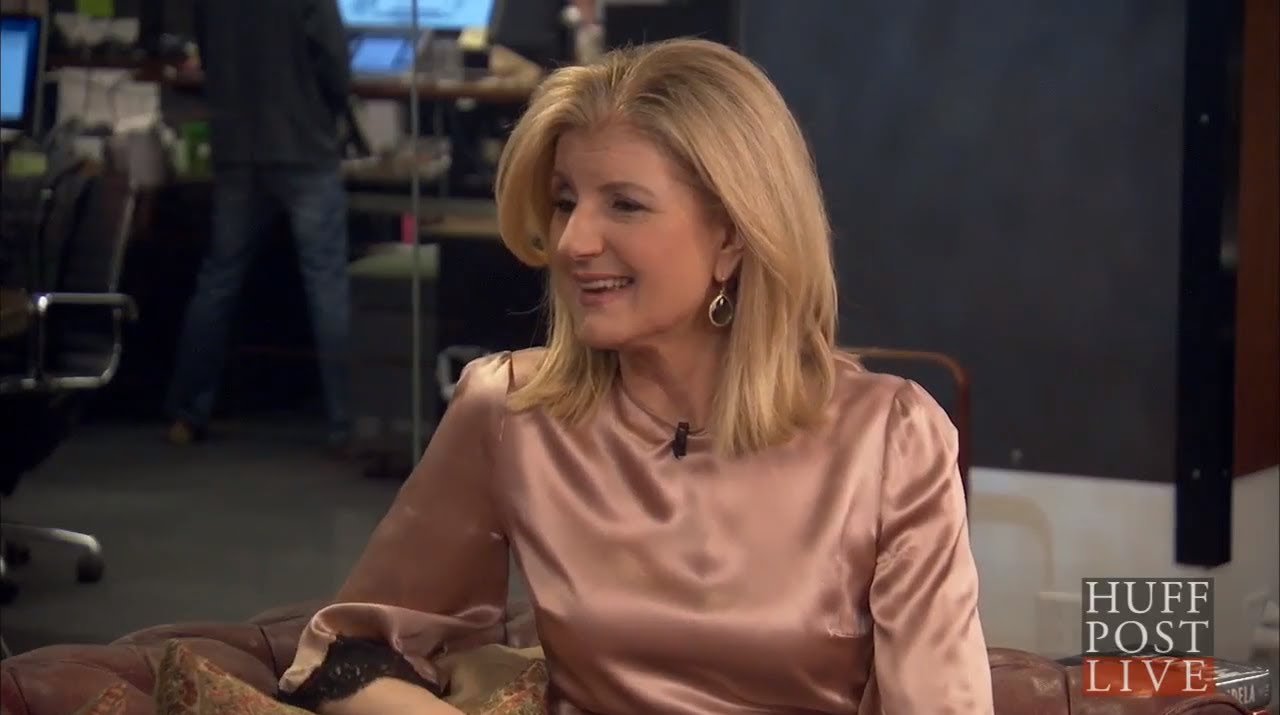 Arianna Huffington Talks About How She Defines Success Youtube