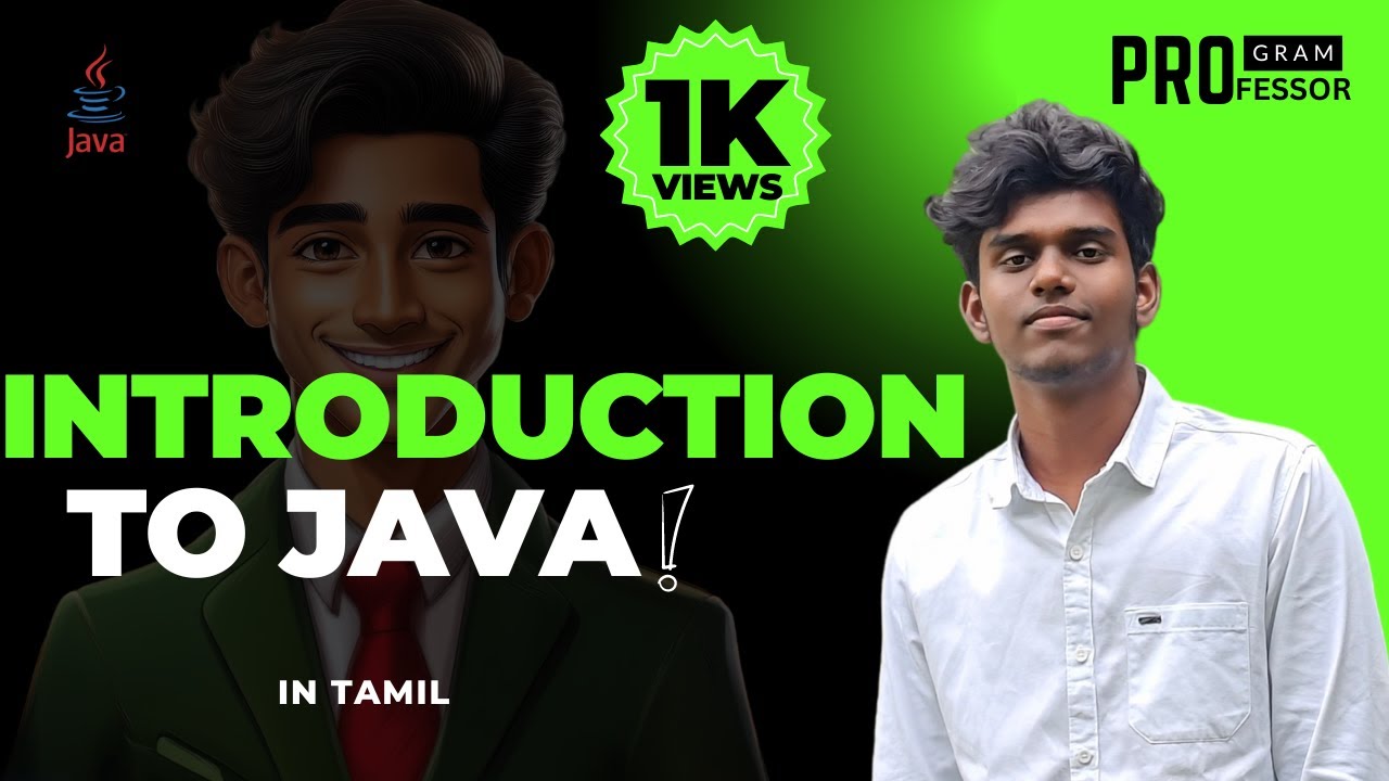 1 Introduction To Java In Tamil Youtube