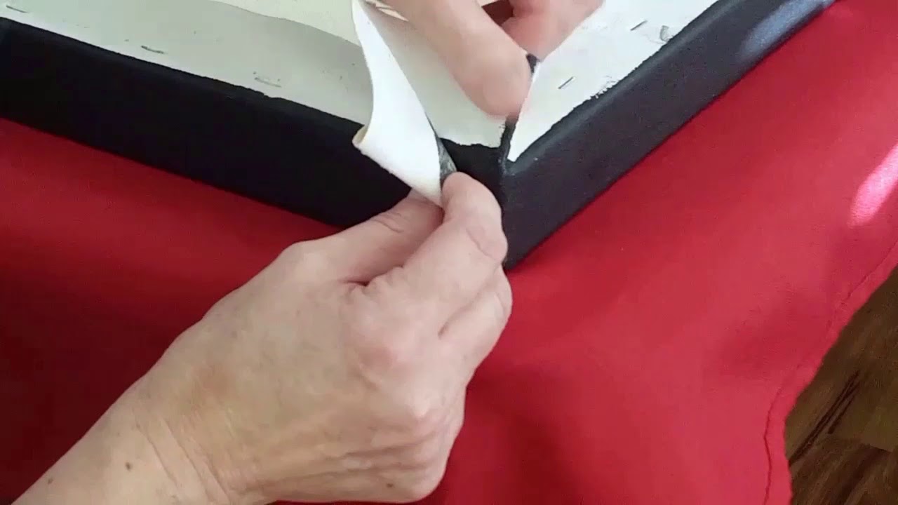How To Fold Corners Of Canvas At Sherlyn Weyer Blog