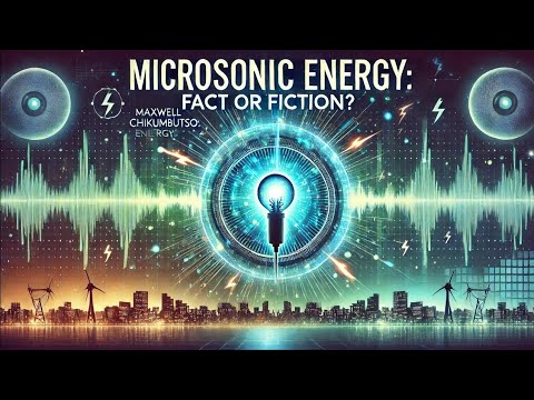 Microsonic Energy Maxwell Chikumbutso S Bold Power Breakthrough