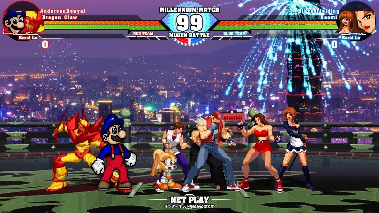 4th Of July Party 4v4 Patch Mugen 1 1 Battle Youtube