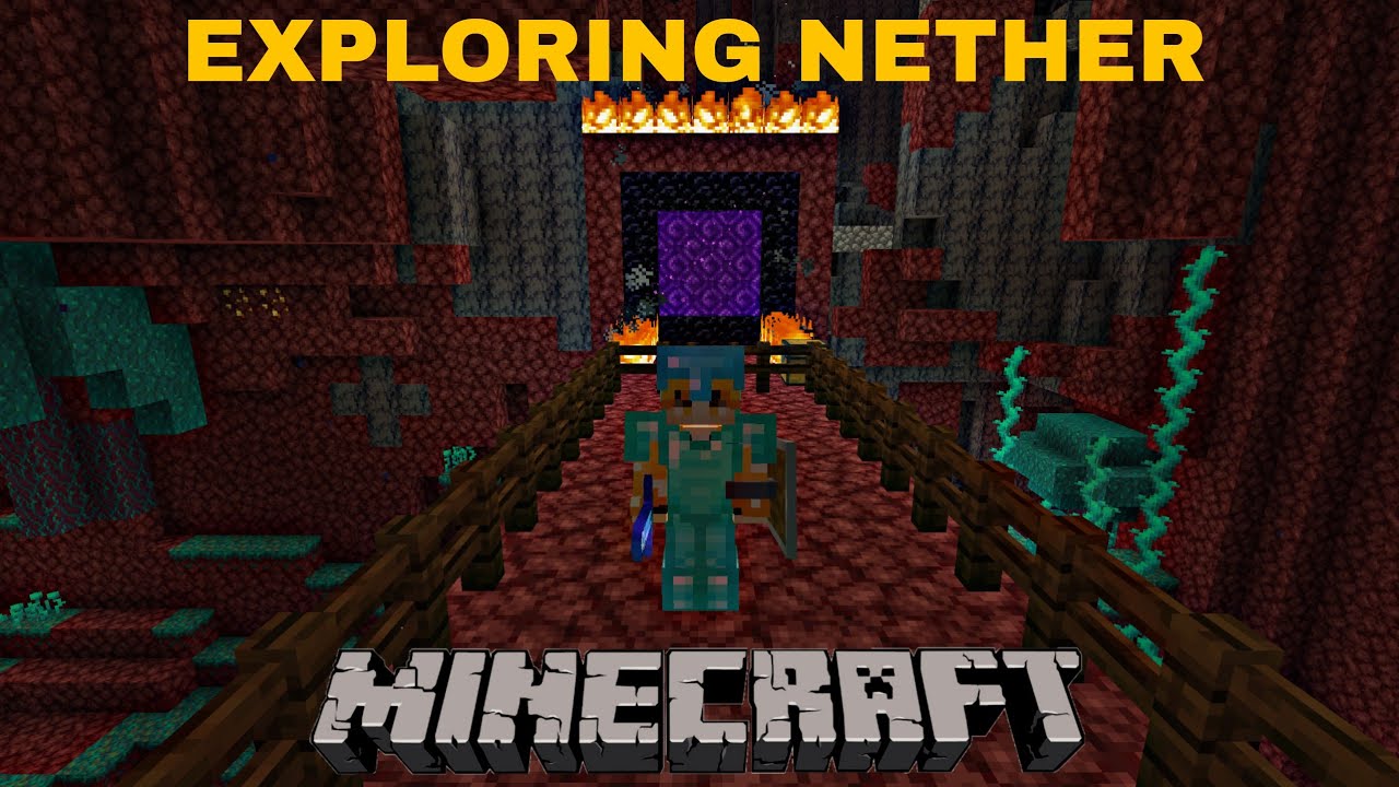 Exploring Nether In Minecraft Part 12 Youtube