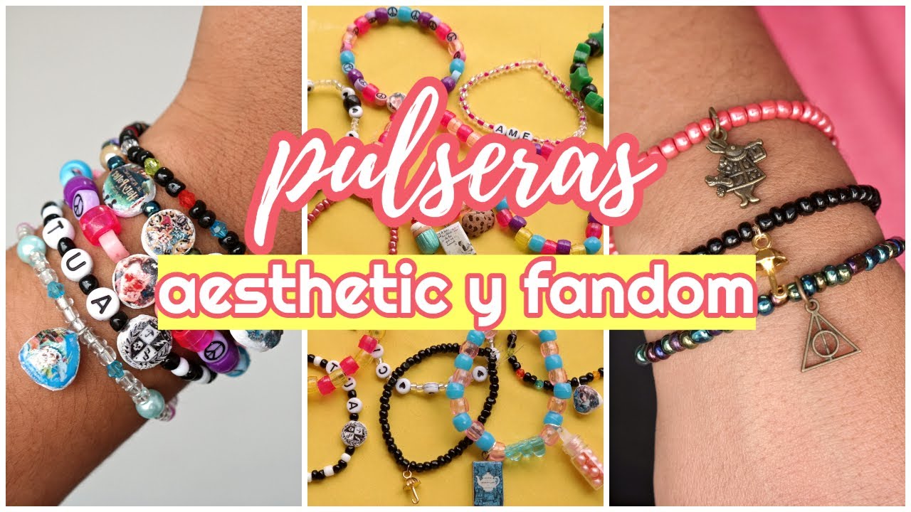 Diy Pulseras De Cuentas Fandom Y Aesthetic Regalo 14 De Febrero