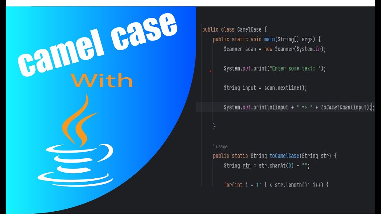 Camel Case In Java Means At Jessie Ramirez Blog