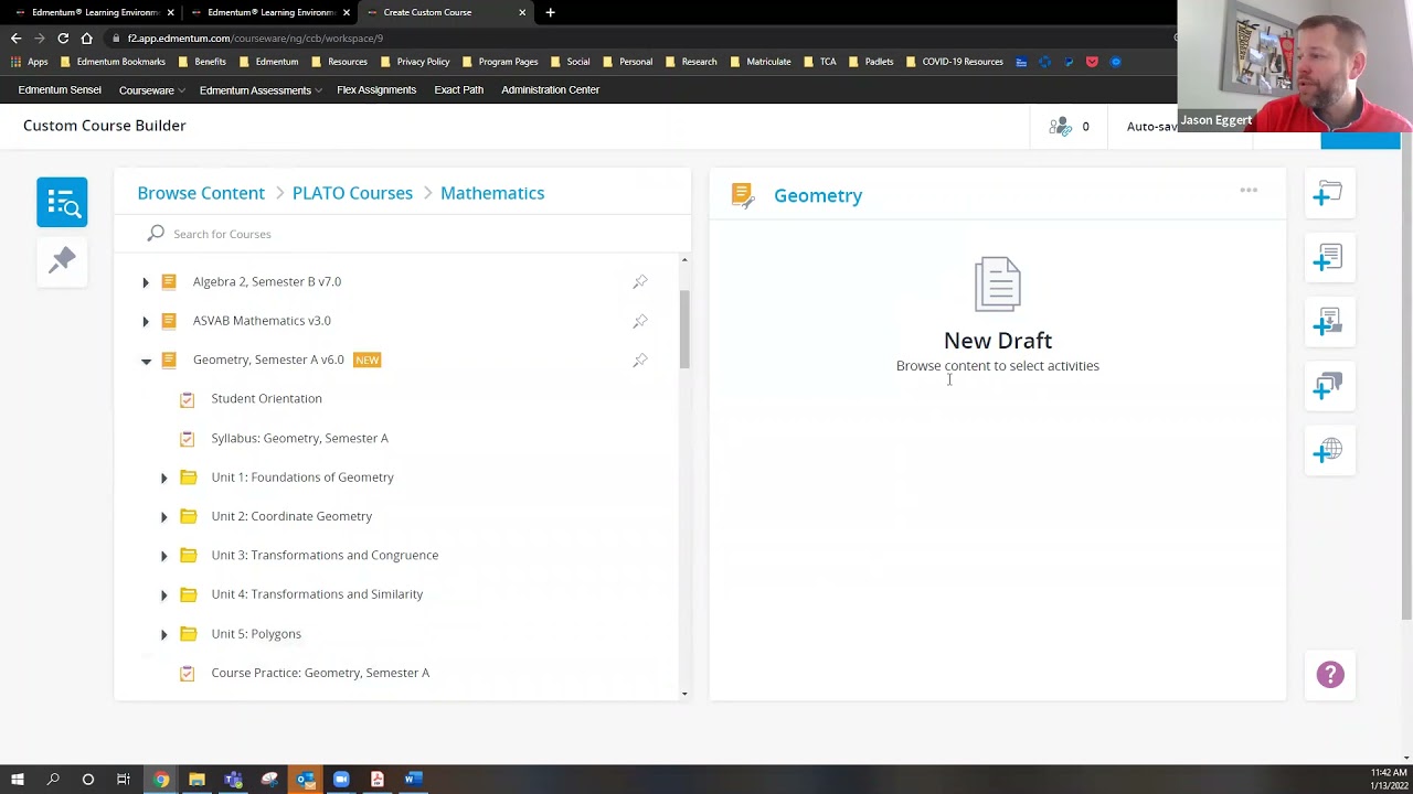 Creating A Custom Course Youtube