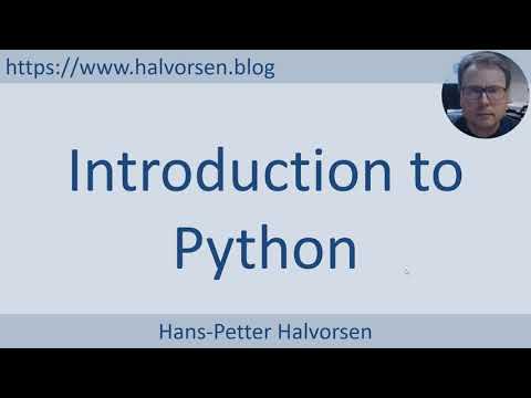 Introduction To Python Youtube