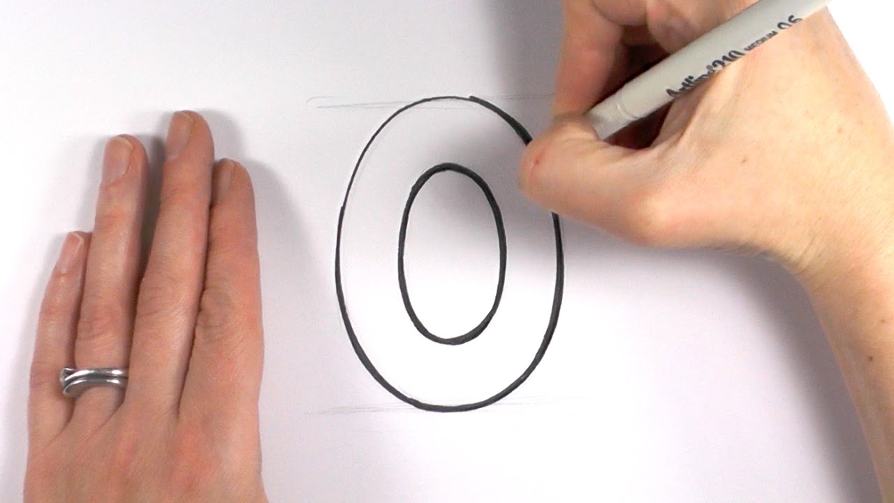 Easy Zero Drawing At David Sells Blog