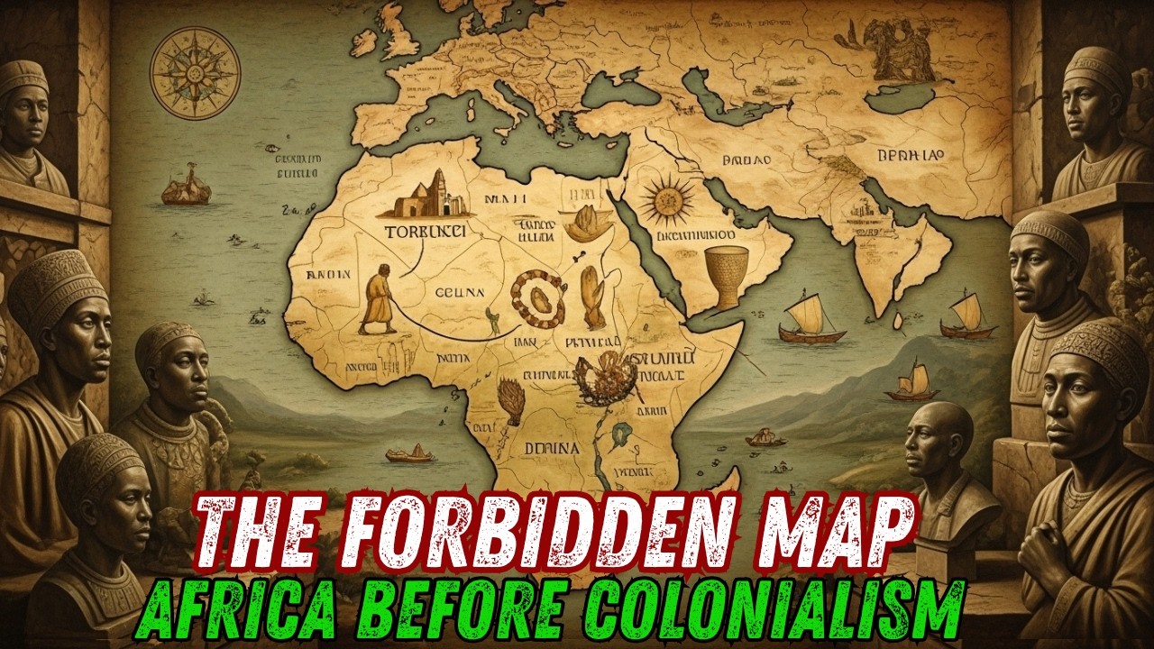 The Original Map Of Africa They Never Taught You Youtube