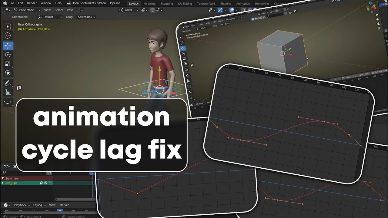 How To Create Seamless Loop Animation For Object Or Character In