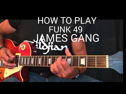 How To Play Funk 49 James Gang Youtube