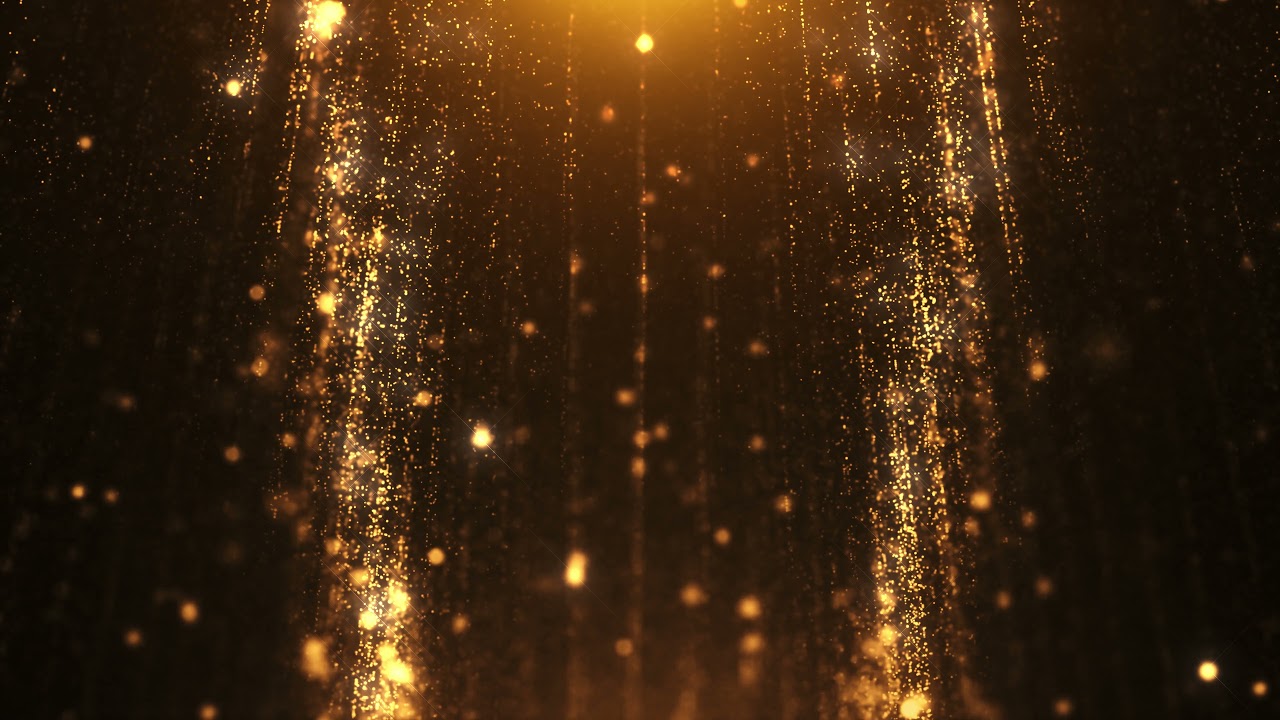 Golden Particles Shiny Loop Seamless 4k Youtube