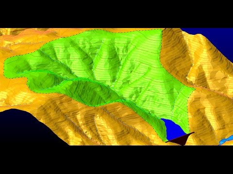 3d Modeling Reservoir Dam Animation Youtube