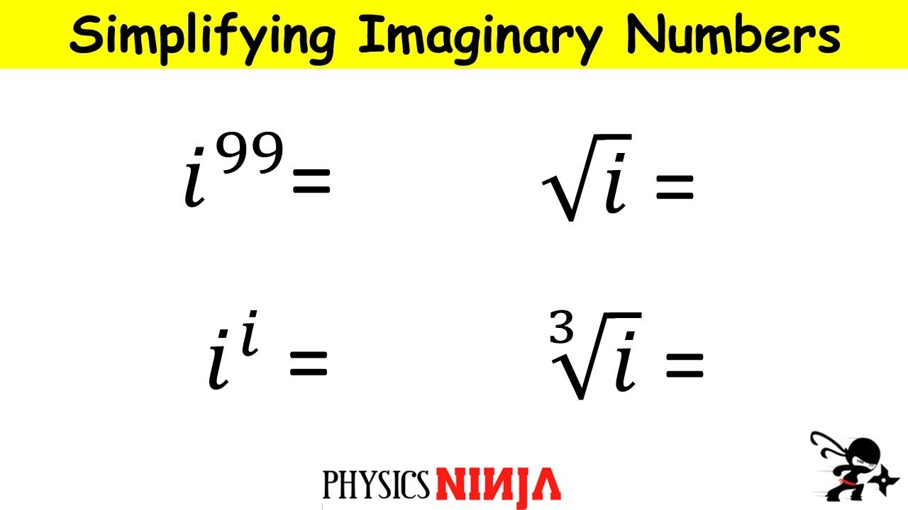 Imaginary Numbers Equation