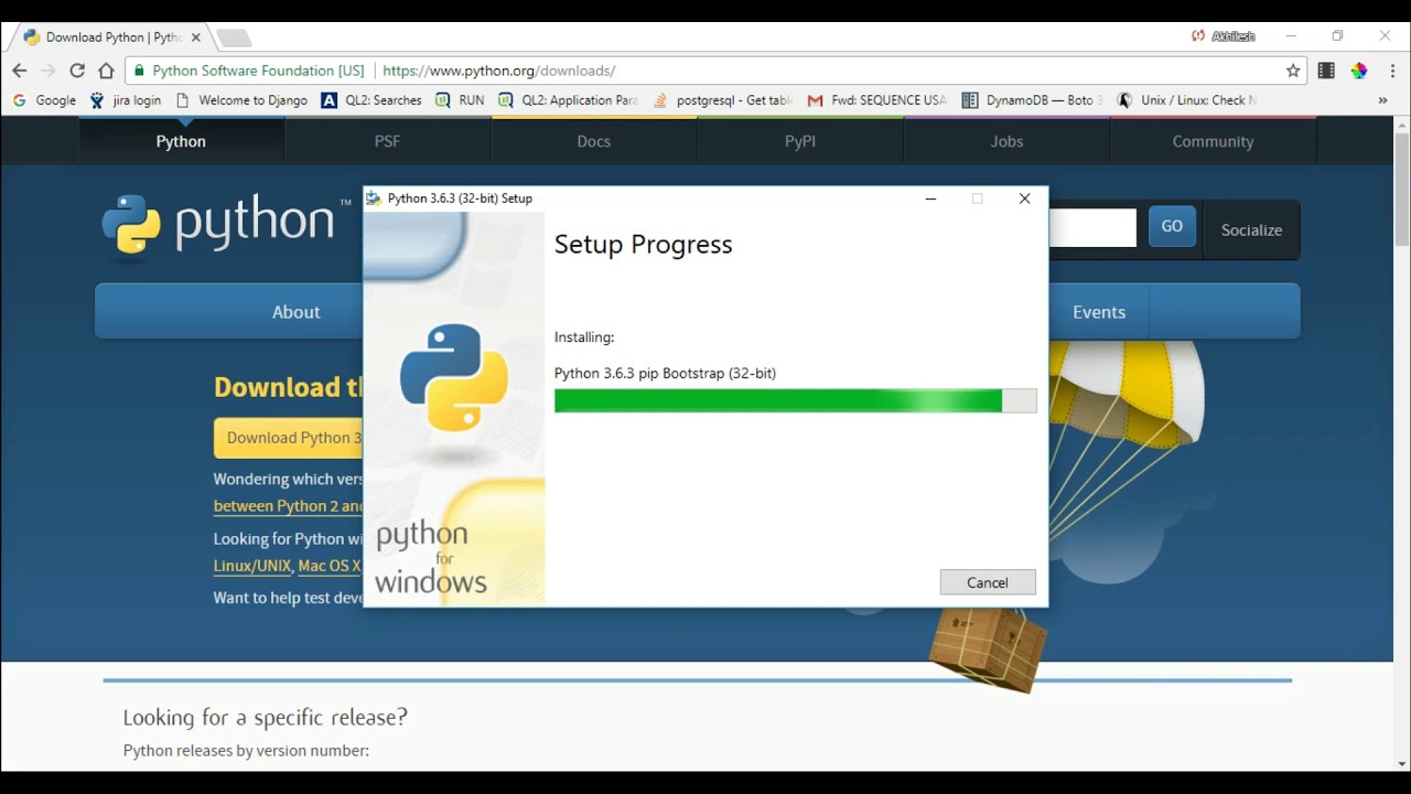 How To Install Python On Windows 10 Youtube