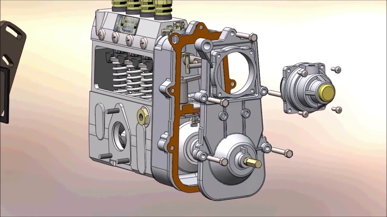 Scroll Metering Diesel Multiple Plunger Jerk Type Pump Youtube