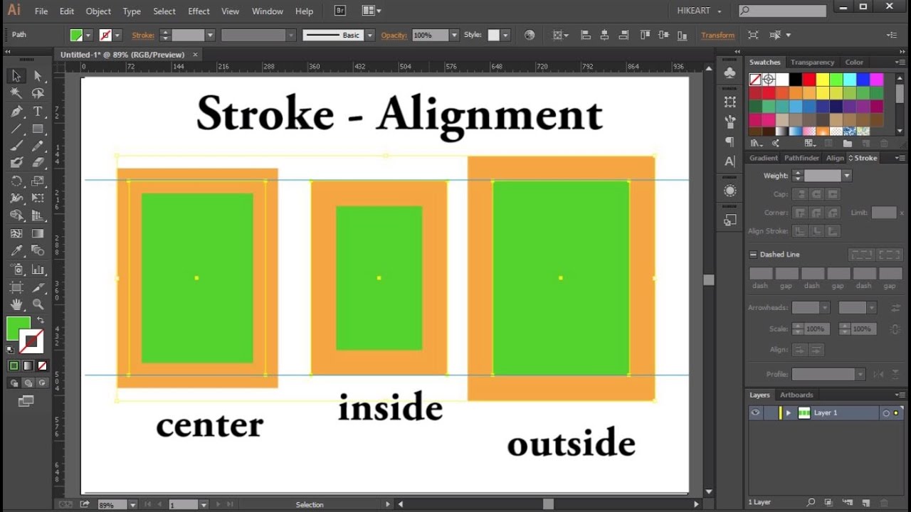 Outline Stroke Illustrator Adobe Illustrator Strokes Dtwnir