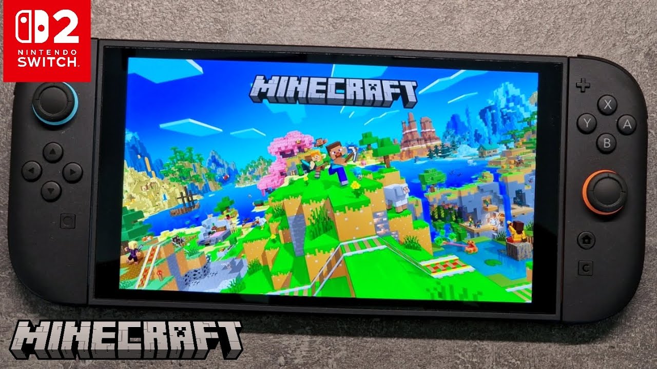 Minecraft Nintendo Switch 2 Gameplay Youtube