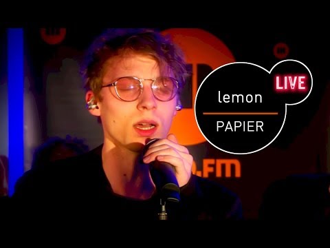Lemon Papier Live At Muzo Fm Youtube
