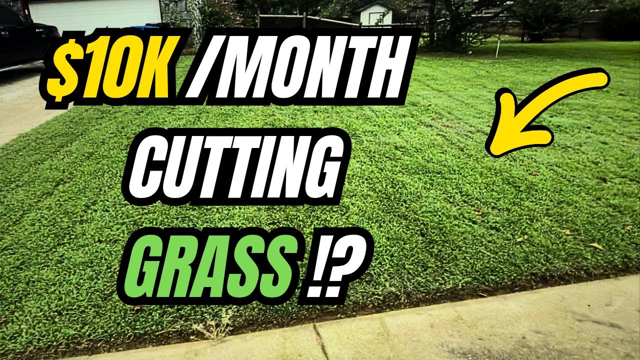 How I Make 10 000 A Month Mowing Lawns Youtube