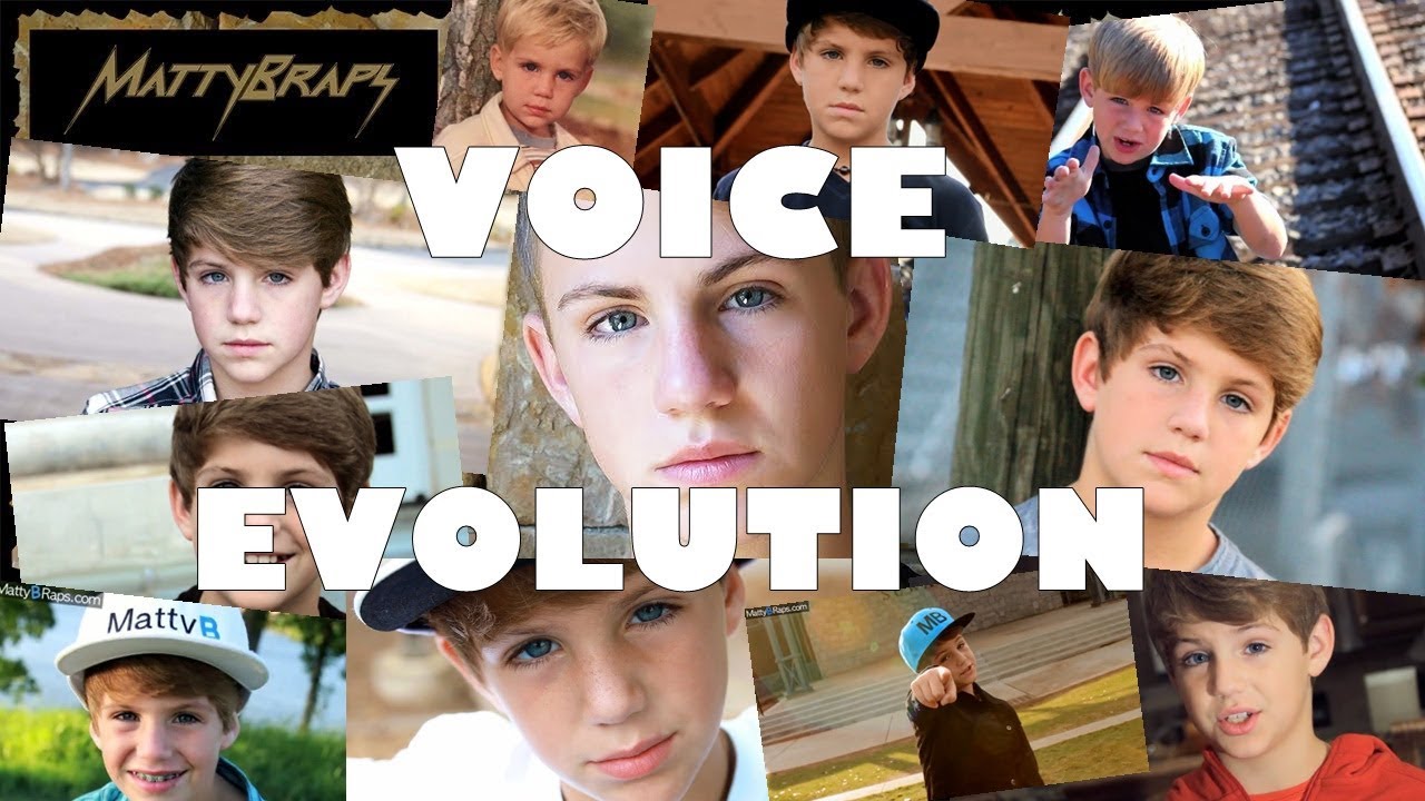 Mattyb S Voice Evolution Without Autotune Youtube