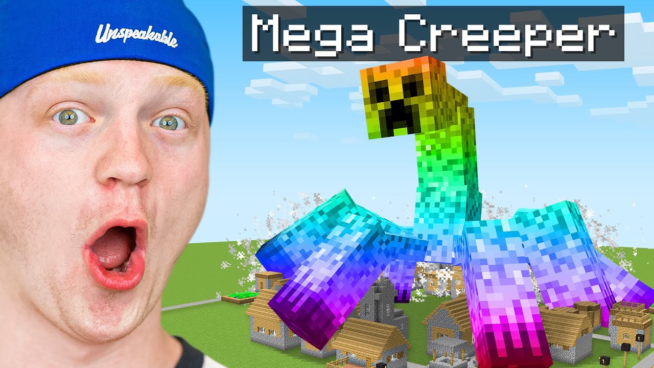 Minecraft But There Are Crazy Creepers Youtube