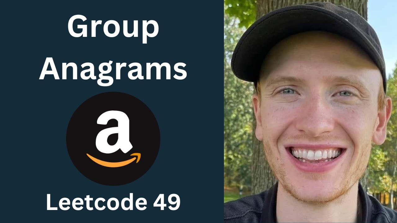 Group Anagrams Leetcode 49 Hashmaps Sets Python Youtube