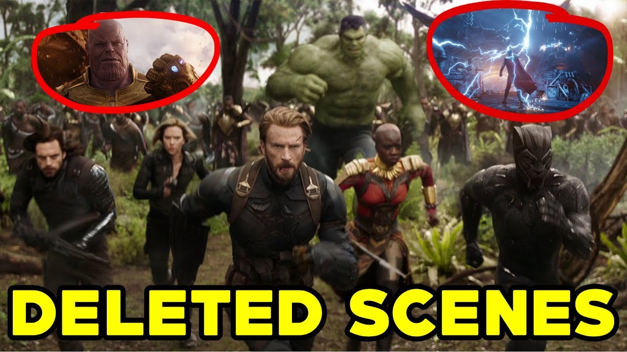 Avengers Infinity War Deleted Scenes And Differences Youtube