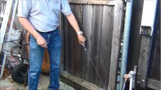 Fence Gate Stop Woodworking Challenge