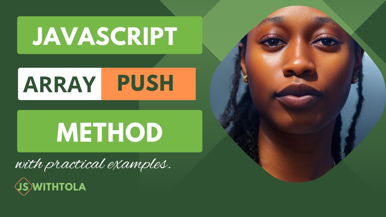 Array Push Method Javascript Youtube