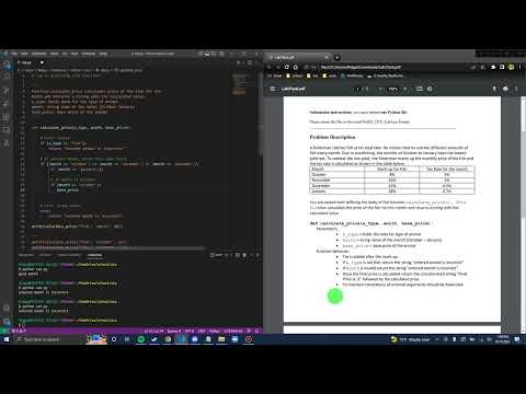 Cs112 Lab 3 Conditions And Functions Youtube