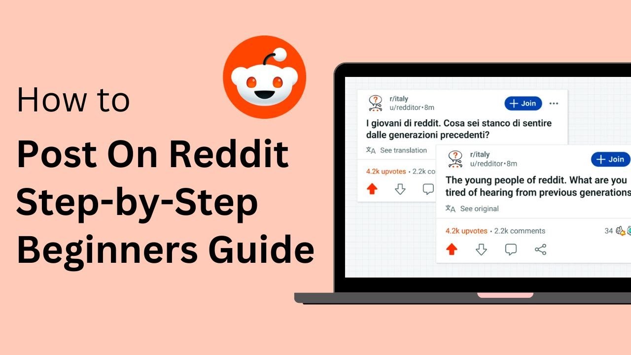 How To Post On Reddit Step By Step For Beginners Youtube