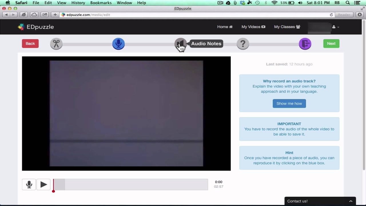 Edpuzzle Tutorial Add Questions To Youtube Videos Youtube