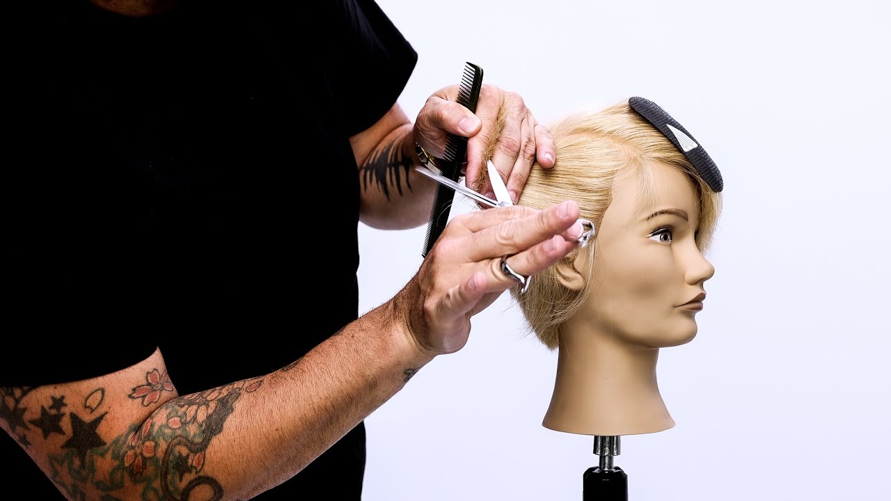 Layered Pixie Haircut Tutorial Youtube