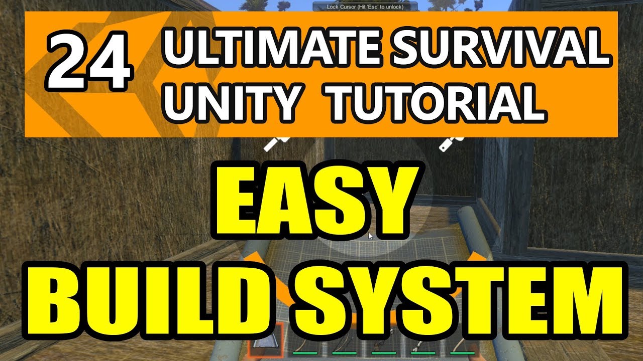 24 Unity Tutorial How To Make A Survival Game How To Add Easy