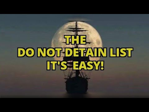 Get On Do Not Detain List It S Easy See Description Box Youtube