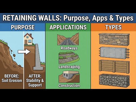 Understanding Retaining Walls Function Types And Construction