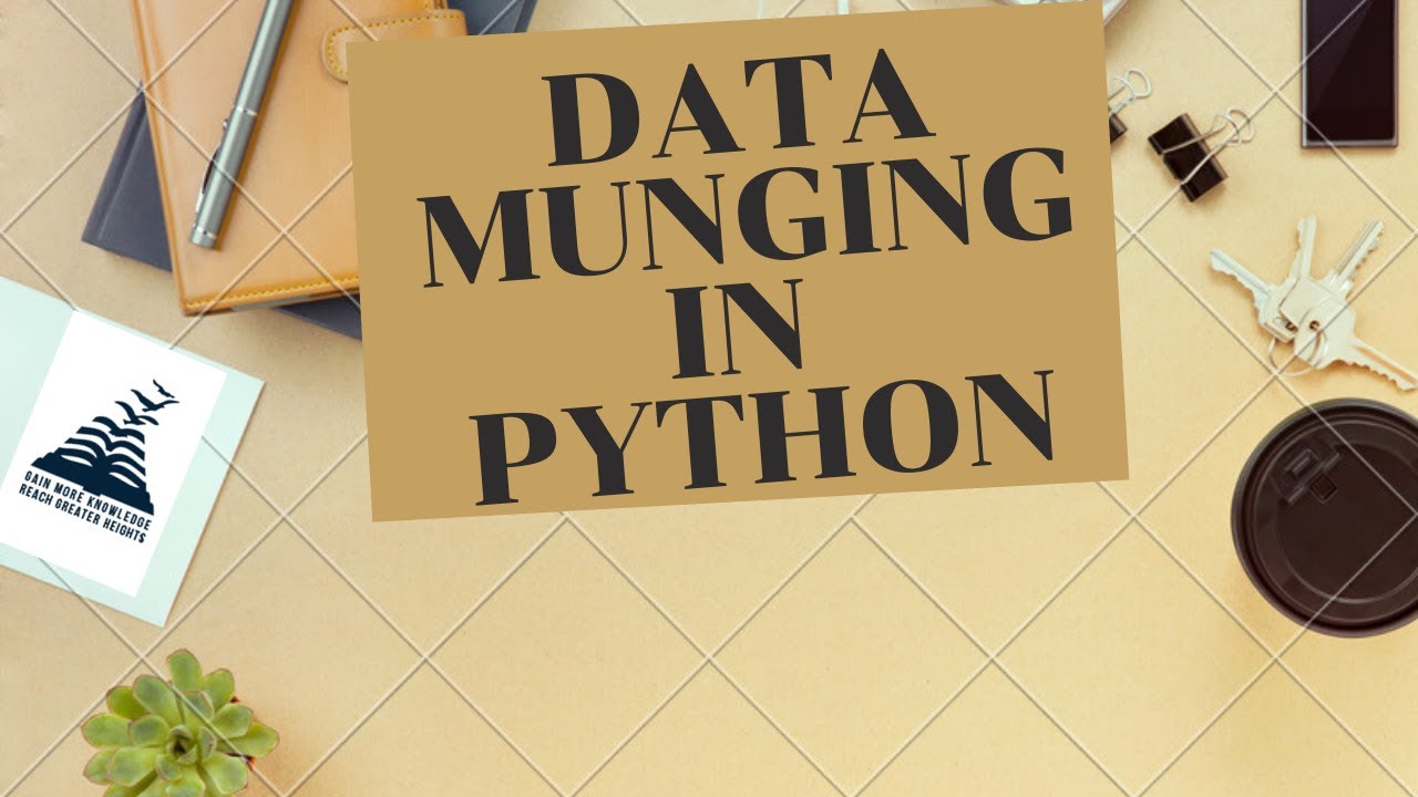 Data Munging In Python Data Science Youtube