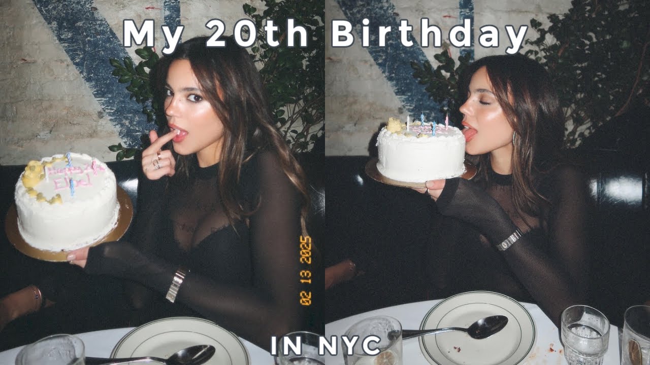 My 20th Birthday Vlog Youtube