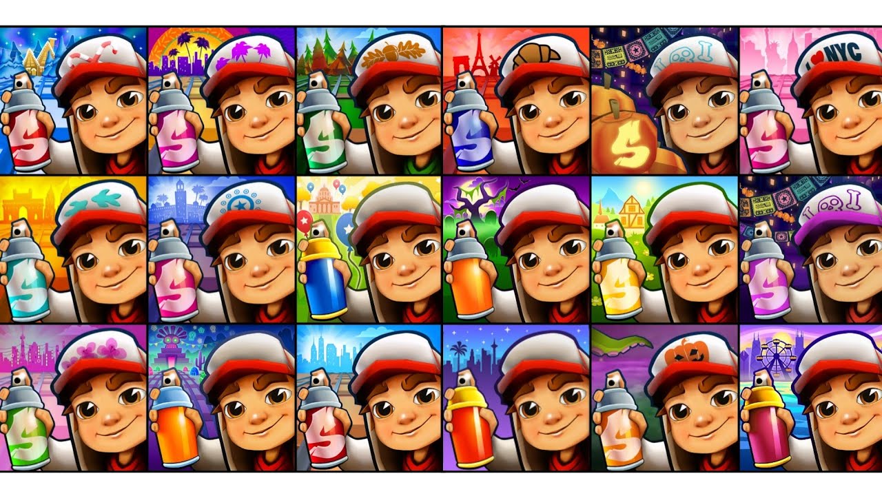 All Maps 2021 Edition Subway Surfers World Tour Locations Destination