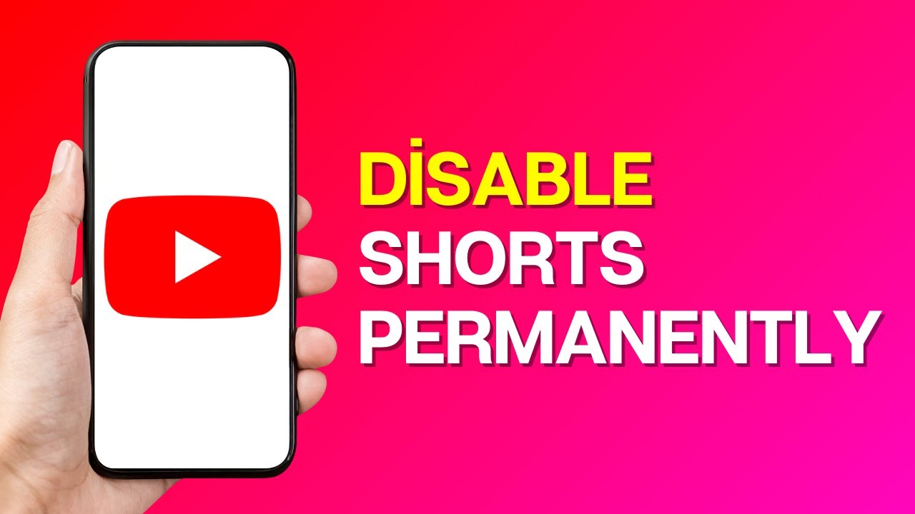 How To Disable Youtube Shorts Permanently Youtube