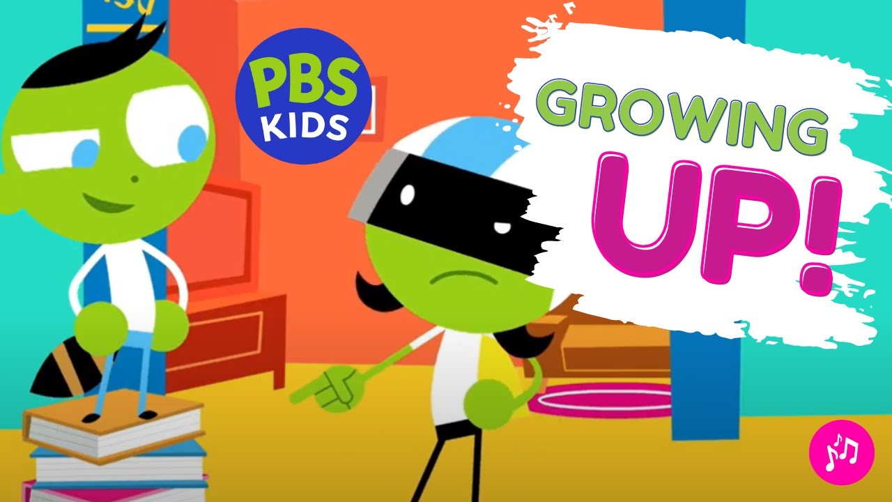 Growing Up Pbs Kids Music Video Youtube