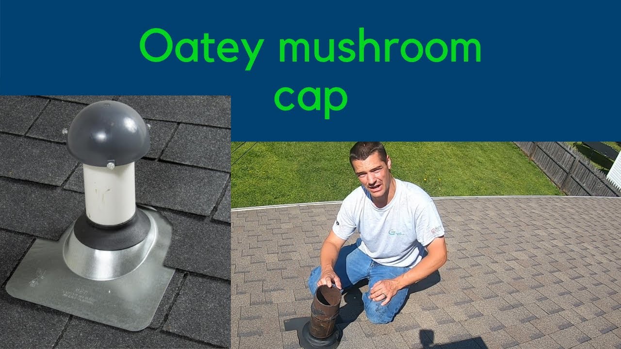 Diy Roof Pipe Vent Leak Repair Oatey Mushroom Cap Youtube