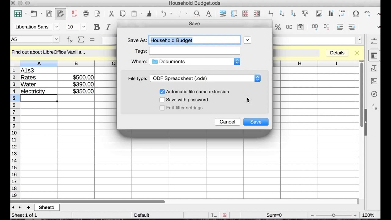 Spreadsheet Tutorial Youtube