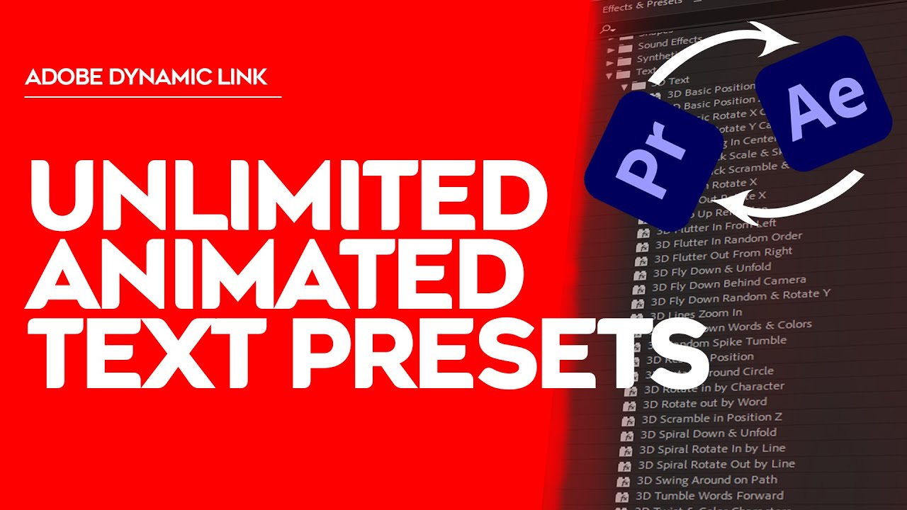 Text Animation Premiere Pro Presets Free Naabath