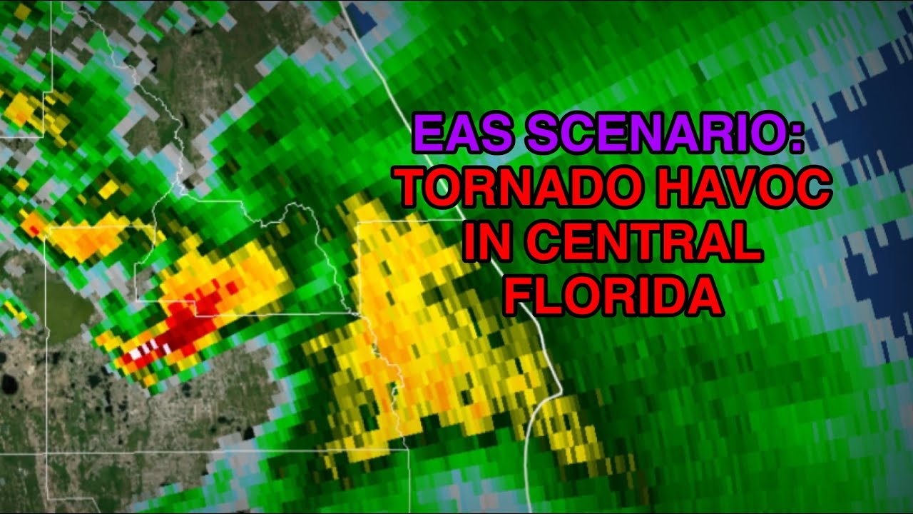 Florida Tornado Havoc Eas Scenario Youtube