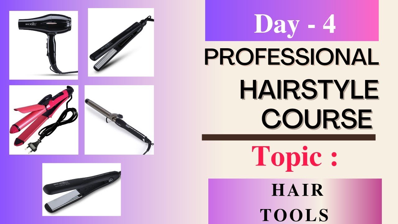 Professional Hairstyle Course Day 4 Hair Tools Vasugimanivannan