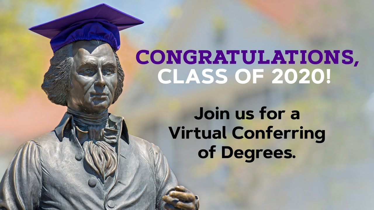 Virtual December 2020 Degree Conferral Ceremony Youtube