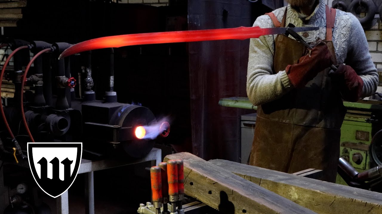 Forging A Falchion Sword Part 1 Forging The Sword And Heat Treatment